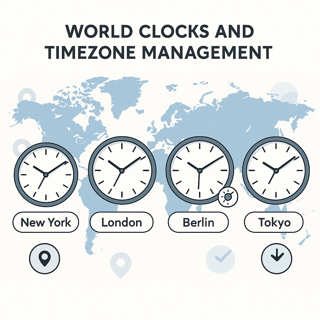 World Clocks And Timezone Management The Ultimate 2025 Guide Usechrono Blog